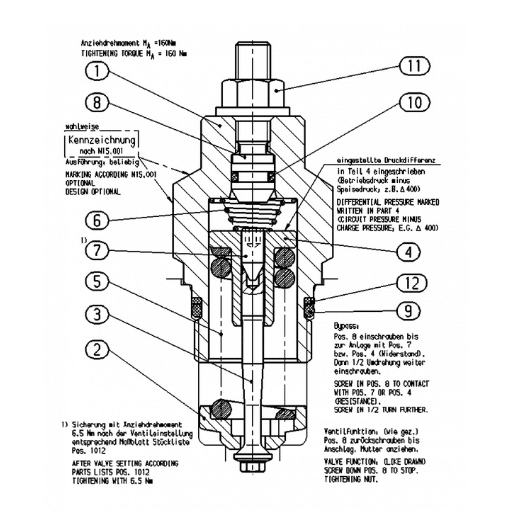 Bosch Rexroth Pilot Operated Pressure Reducing Valve